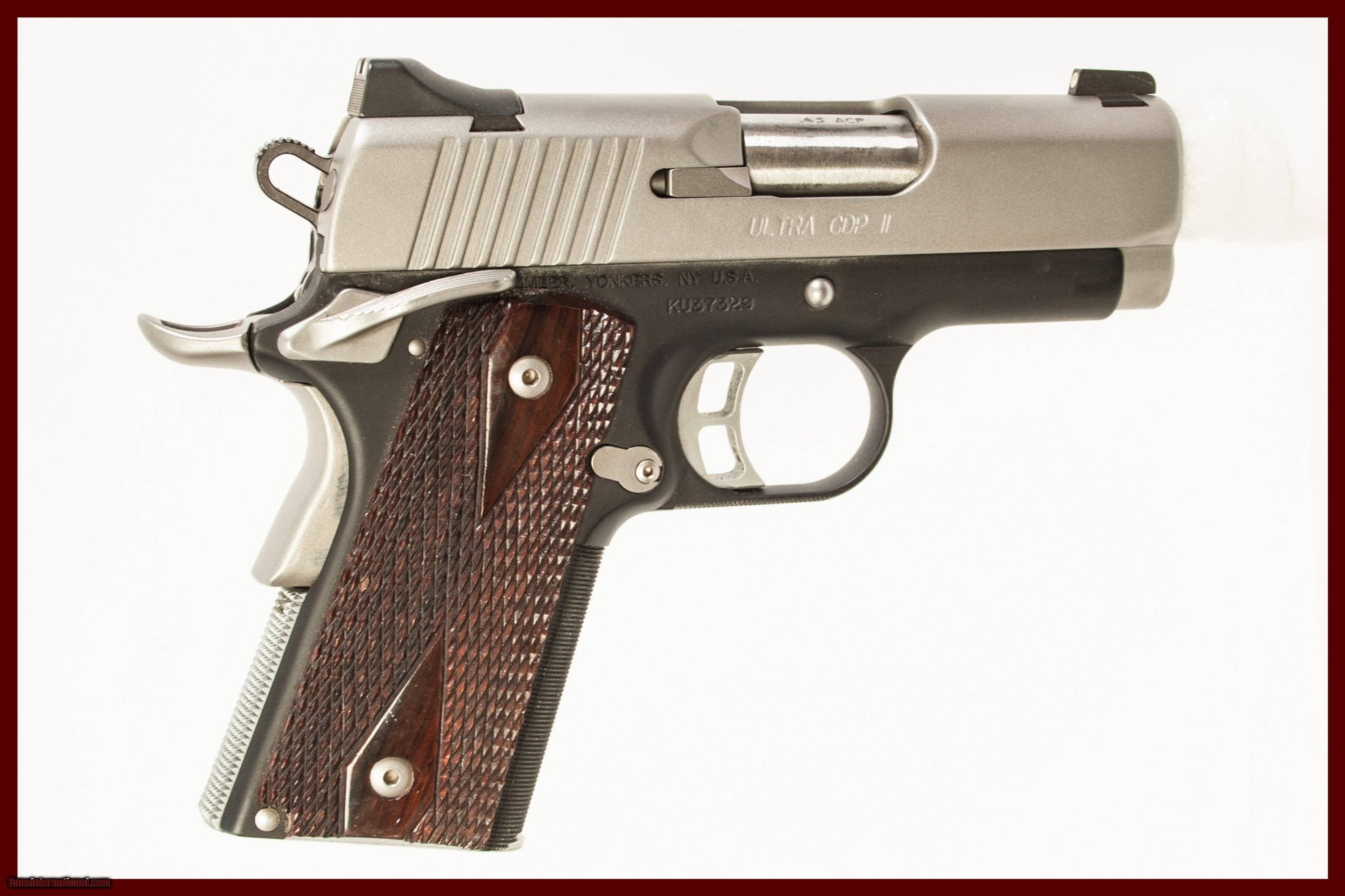 Kimber Compact CDP II пистолет - характеристики, фото, ттх